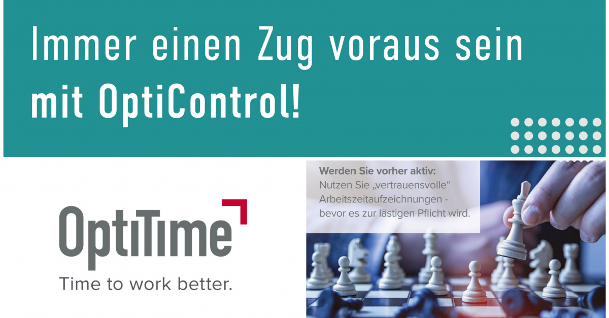 Die Arbeitszeiterfassung wird Pflicht – Immer einen Zug voraus sein ...